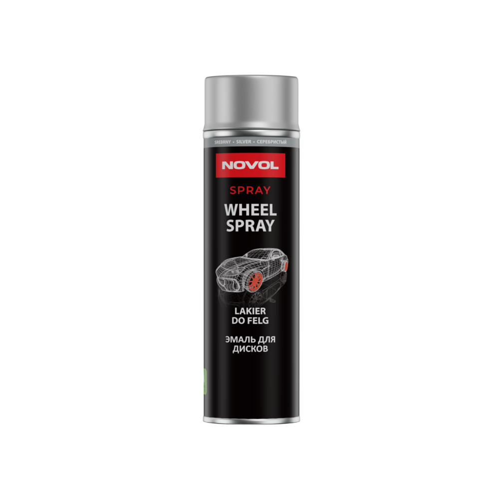 NOVOL SPRAY WHEEL SPRAY Aerosol Spray Paint, 500ml – City Auto Paints Ltd.