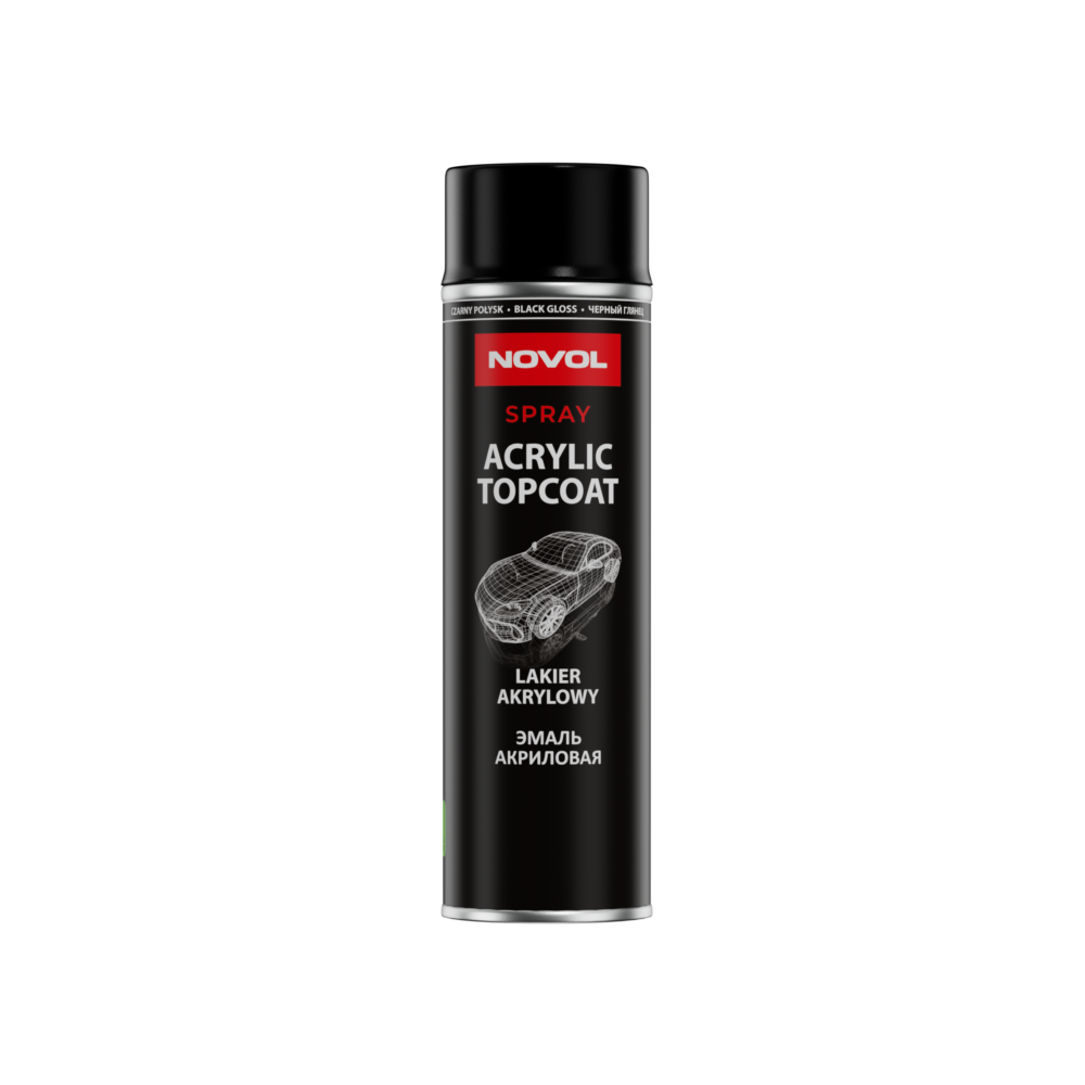 NOVOL SPRAY ACRYLIC TOPCOAT Aerosol Spray Paint, 500ml – City Auto ...